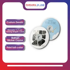 Stiker Label CD - Pandawa Percetakan 24 Jam