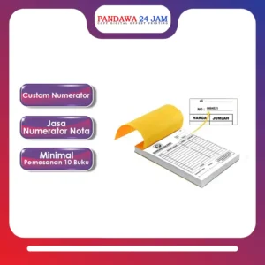 Numerator Nota - Pandawa Percetakan 24 Jam